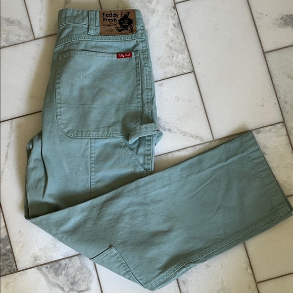 Teddy Fresh | Pants & Jumpsuits | Teddy Fresh Mint Cargo Pants | Poshmark
